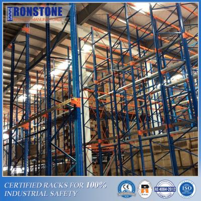 China Easy-Assembly Multipurpose Drive-in Warehouse Metal Pallet Storage Rack for sale