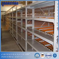 China Multi-Level Gravity Carton Flow Rack 150-800kg Capacity 2-12 Tiers Customizable 1500-5000mm Height for sale