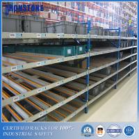 China Multi-Level Gravity Carton Flow Rack 150-800kg Capacity 2-12 Tiers Customizable 1500-5000mm Height for sale