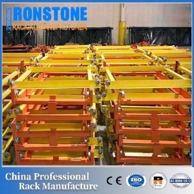 China Immediate Access And Visibility Push Back Rack System With Picking And Loading for sale