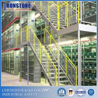 China Custom Mezzanine Floor Racking System with 200-800kg/m² Load Capacity and 3-4m Post Spacing for sale