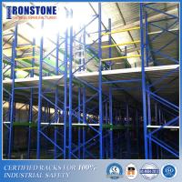 China Custom Mezzanine Floor Racking System with 200-800kg/m² Load Capacity and 3-4m Post Spacing for sale