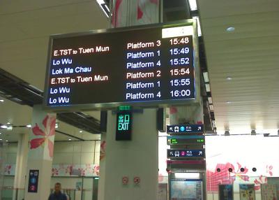 中国 軽量の乗客メッセージの印板、場所の入口のためのプログラム可能な導かれた表示 販売のため