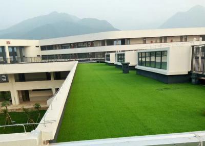 China SBR Latex Backing Outdoor Grass Carpet UV Stable Low Friction For Terrace for sale