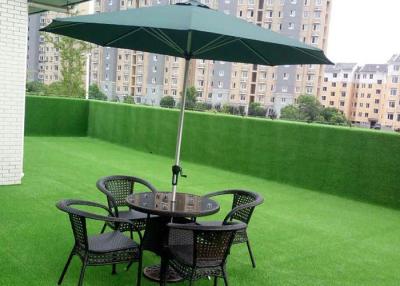 China 4 Meters Roll Artificial Turf Landscaping 16800 Stitches / ㎡ Density for sale