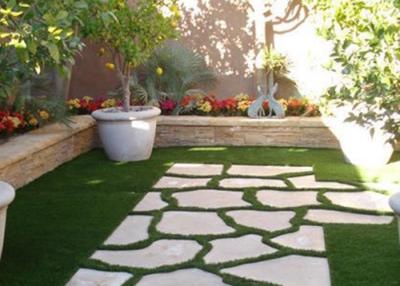 China 2 Meters Artificial Grass Carpet Roll C Shape 5 Years Warranty All Seasons Green for sale