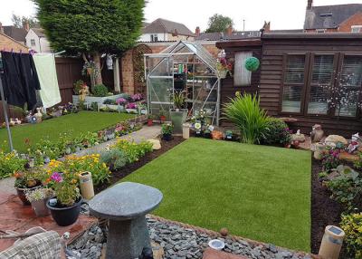 China Weather Adaptability Residential Artificial Grass 5 Years Warranty LC100 Model for sale