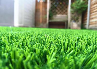 China Straight Curly Outdoor Artificial Turf Criteria Abrasion Resistant For Balcony for sale
