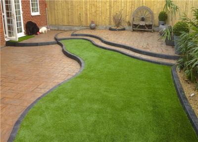China Safety Residential Realistic Fake Grass , 3 / 16 Inch Outdoor Turf Carpet for sale