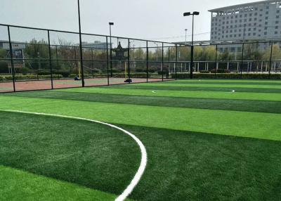 China Color Fastness Artificial Grass Offcuts , Outdoor Sports Artificial Football Turf for sale