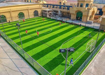 China Diamond Shape Fake Grass Rug , Diy Artificial Grass FIFA Field Qualification for sale