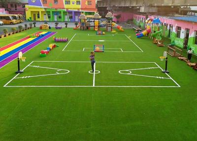 China Durable Upright Outdoor Artificial Turf Easy Installation For Soccer Field for sale