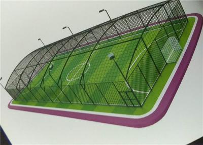 China 6 Meters High Outdoor Sports Facilities Durable Futsal Pitch Standard Fence for sale