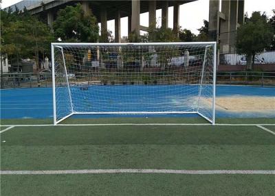 China Rust Protection Outdoor Sports Facilities Soccer Field Equipment Removable 11 Man Soccer Goal Post for sale