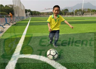 China High Wear - Resistance Water Saving Sports Synthetic Grass / Artificial Grass Soccer Field for sale