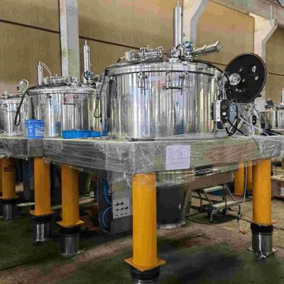 Cina centrifuga 1200rpm di scarico del fondo di 130kg 11kw con la trazione della borsa in vendita