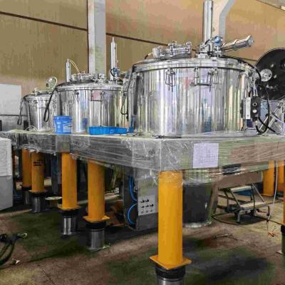 Cina centrifuga 1200rpm di scarico del fondo di 130kg 11kw con la trazione della borsa in vendita