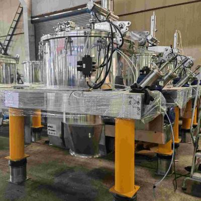 Cina ruspa spianatrice di scarico del fondo della macchina 230kg della centrifuga del canestro di 570mm in vendita