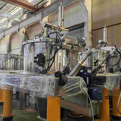 Cina ruspa spianatrice di scarico del fondo della macchina 230kg della centrifuga del canestro di 570mm in vendita