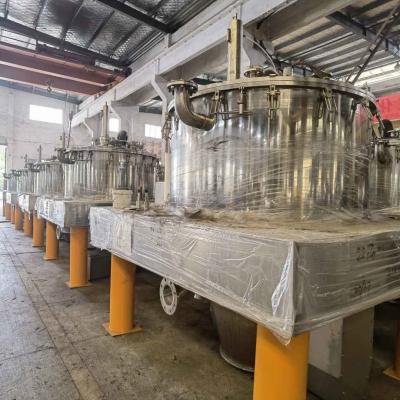 Cina il lotto automatico della ruspa spianatrice inferiore di scarico della Tirata-borsa 800L aziona la centrifuga per gli ingredienti farmaceutici attivi in vendita