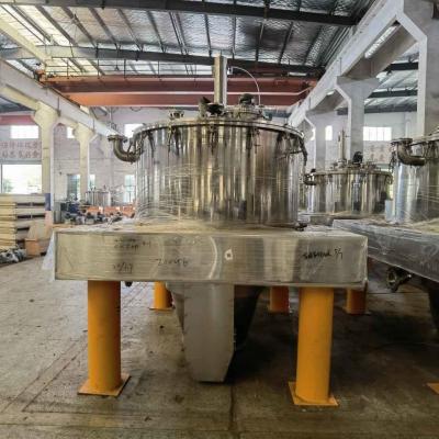 Cina il lotto automatico della ruspa spianatrice inferiore di scarico della Tirata-borsa 800L aziona la centrifuga per gli ingredienti farmaceutici attivi in vendita