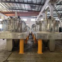 China 800L Pull-Bag Bottom Discharge Scraper Automatic Batch Centrifuge for API 1600mm Basket for sale