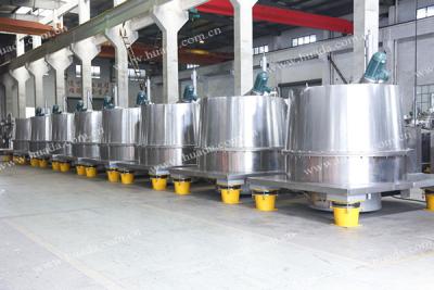 Cina Centrifuga farmaceutica del canestro automatico di LGZ con completamente GMP e FDA compiacente in vendita