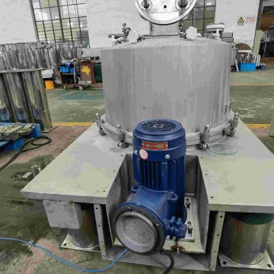 Cina Quattro centrifuga d'elaborazione chimica del canestro della centrifuga 400L di scarico della cima del punto in vendita