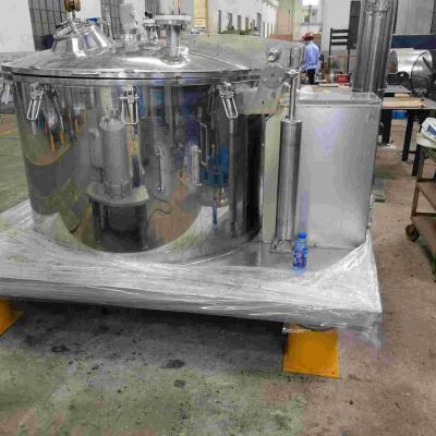 Cina Quattro centrifuga d'elaborazione chimica del canestro della centrifuga 400L di scarico della cima del punto in vendita