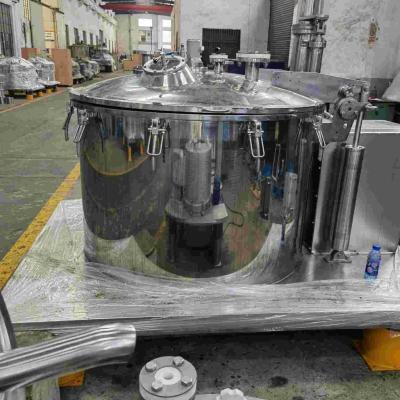 Cina Quattro centrifuga d'elaborazione chimica del canestro della centrifuga 400L di scarico della cima del punto in vendita