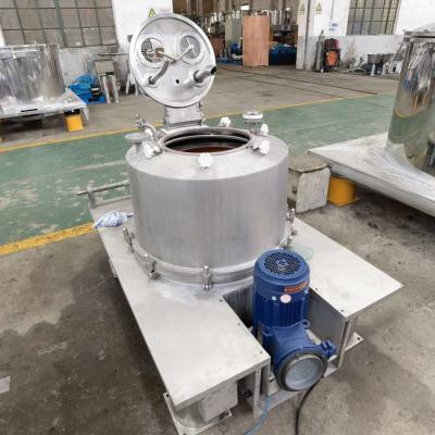 Cina Quattro centrifuga d'elaborazione chimica del canestro della centrifuga 400L di scarico della cima del punto in vendita