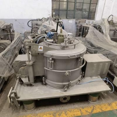 Cina Piccola centrifuga manuale verticale 15kW di scarico della cima 250kg con il rivestimento di Halar in vendita