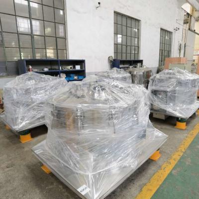 Cina Piccola centrifuga manuale verticale 15kW di scarico della cima 250kg con il rivestimento di Halar in vendita