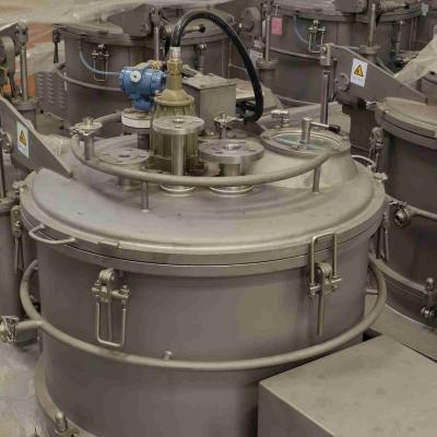 Cina Centrifuga manuale verticale 450mm del canestro 120L con il rivestimento di Halar in vendita