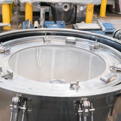 Cina separazione dei materiali del PVC della centrifuga di scarico della cima di 1500rpm SS316L in vendita