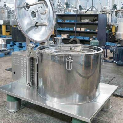 Cina Idrossido di alluminio che separa di gomma della centrifuga di scarico della cima di 1400rpm 200L allineato in vendita