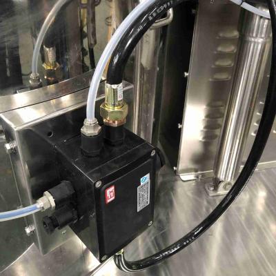 Cina Idrossido di alluminio che separa di gomma della centrifuga di scarico della cima di 1400rpm 200L allineato in vendita