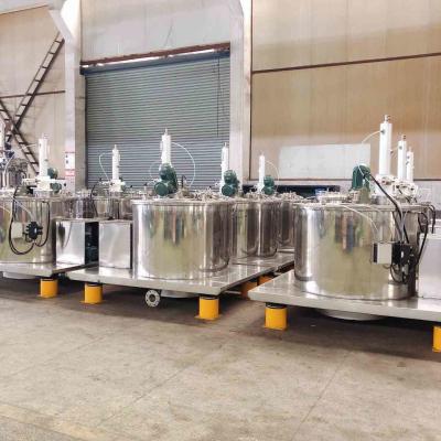 Cina Centrifughe d'asciugamento verticali della centrifuga 1000L del canestro di separazione 850rpm di chimica in vendita