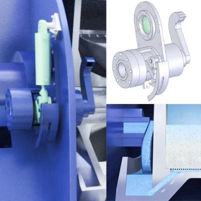 China il sifone orizzontale Peeler della separazione della polvere 1400rpm centrifuga per il prodotto chimico for sale