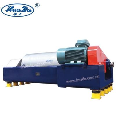 Cina Attrezzatura d'acciaio di separazione del decantatore dello schermo di produzione di sale della centrifuga del rotolo di 2205 schermi in vendita