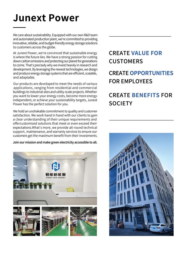 Junext Wall-Mounted Battery System Installation Example