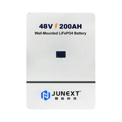 중국 10kWh 벽걸이형 배터리 박스 51.2V 200Ah 가정용 에너지 저장 시스템 리튬 인산철 판매용
