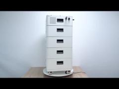 Sistemi di accumulo di energia residenziale LiFePO4 da 5,12 KWH, 54KG per soluzioni energetiche domestiche sostenibili