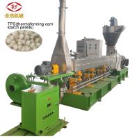 Quality TPS Masterbatch Machine Corn Starch Plastic Pellet Machine Biodegradable Plastic for sale