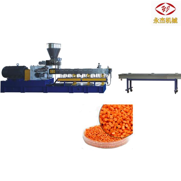 Quality Twin Screw Extruders for Color Caco3 Filler Masterbatch Machine for sale