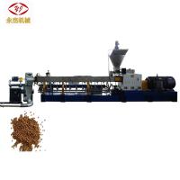 Quality Co-rotating Twin Screw Extruder Wood Plastic Composite Production Line WPC for sale