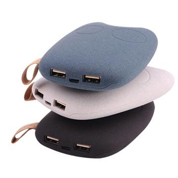 China Cartoon Dual USB Power Bank 7800mAh Battery External Portable Mobile Charger for sale
