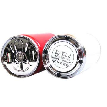 China Dual USB 2.1A Output Mobile Power 10400mAh Portable Cans Power Bank for sale