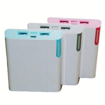 China Smartphones Mobile Portable Power Bank 10400mAh Li - ion Battery 4 Cells for sale