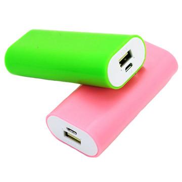 China Customized Wireless ABS LED Mobile Portable Power Bank 5200mAh for sale